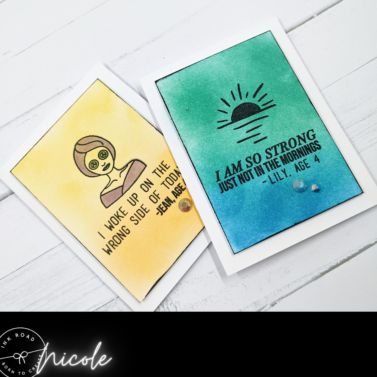 I AM SO STRONG CARD – Ink Road Stamps